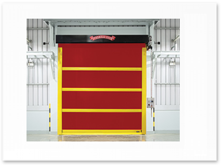 High-Speed Fabric Roll Up Doors | Fast Fabric Doors