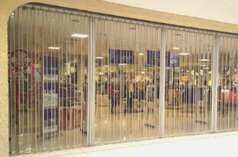 Side-Folding Security Grilles: Full Enclosure & Open Air (NJ)