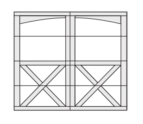 Courtyard Collection® - Carriage House (Insulated) Garage Doors