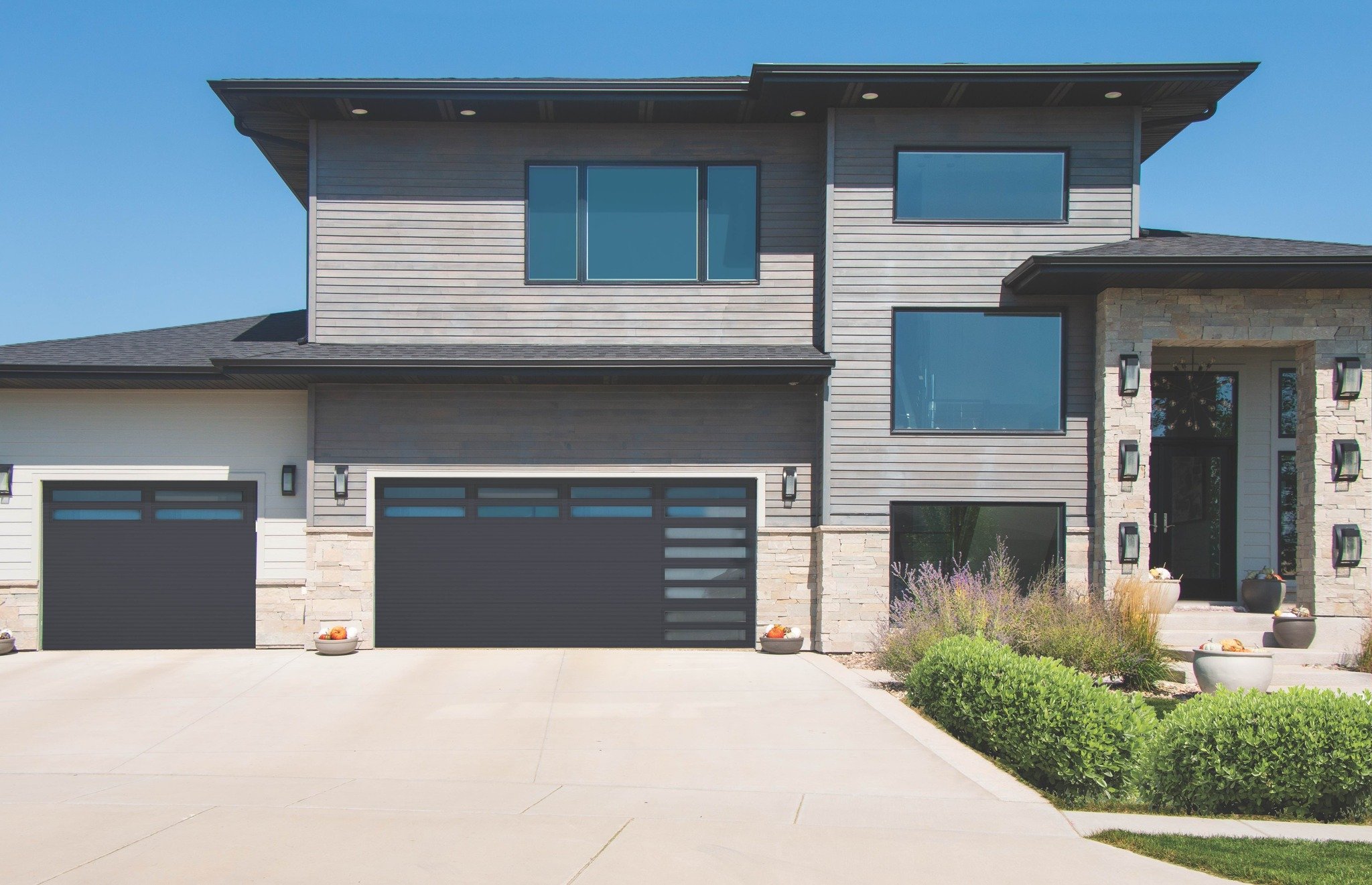 Modern & Contemporary Residential Garage Doors