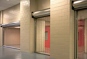 Security Grilles: Upward-Coiling & Side-Folding Doors